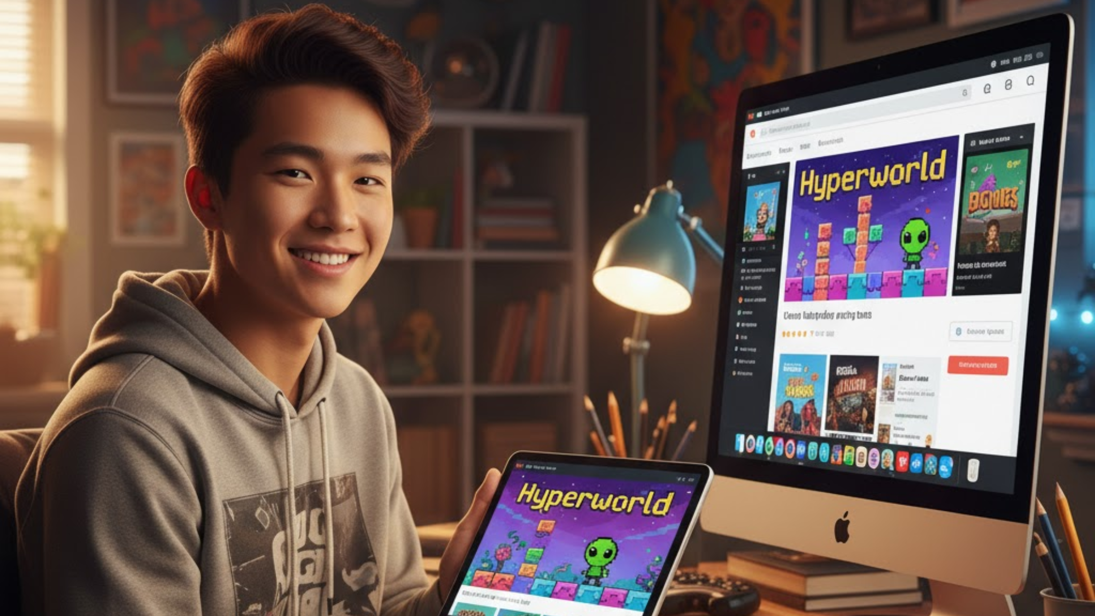 How to Make Your Own Game on iPad for Free (No Coding Needed) | hyperPad blog